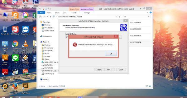 โปรแกรมMiKTeX 2.9 ลงไม่ได้ อยากรู้ว่าต้องแก้ไขปัญหาเกี่ยวกับ MiKTeX 2.9 ...