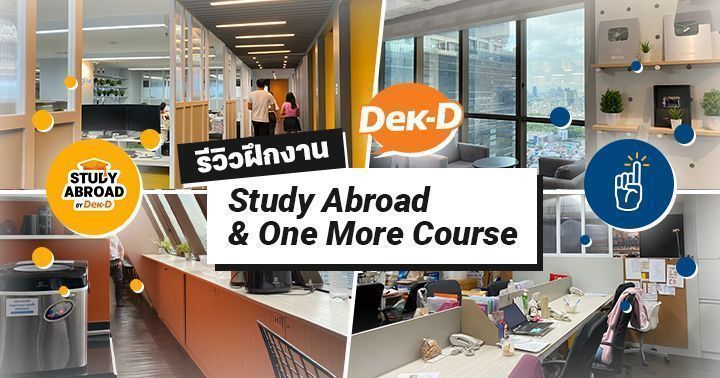 [รีวิว] ฝึกงาน Dek-D (Study Abroad) จัดเต็มทั้งประสบการณ์ + 7 สกิลการทำงานแบบสมจริง! | Dek-D.com