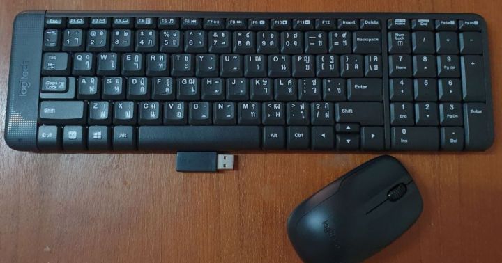 Review Logitech MK220 keyboard set wireless | Dek-D.com