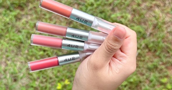 ‎⨳ มัดรวม ลิปกระจก 4U2 4 สีสวยจึ้งที่ควรตำ | Dek-D.com