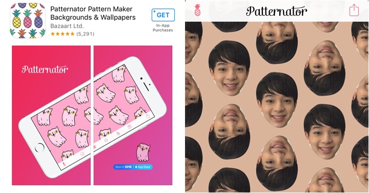 ฮิตอย่างแรง! แอพฯ "Patternator" เสกรูปถ่ายให้เป็นลายวอลเปเปอร์สุดกวน!