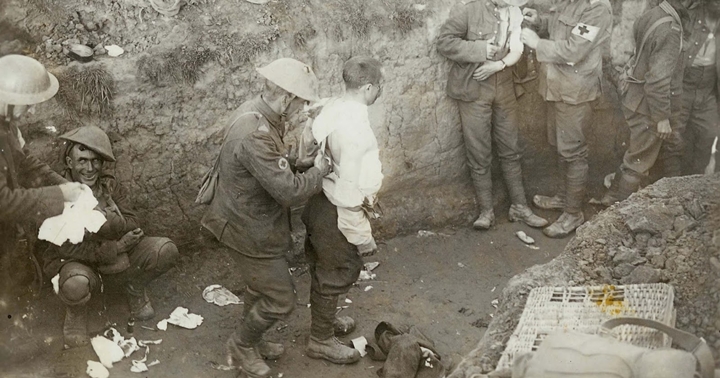 Shell Shocked Soldier : อาการช็อกจากภาพที่เห็นในสงครามของเหล่าทหาร