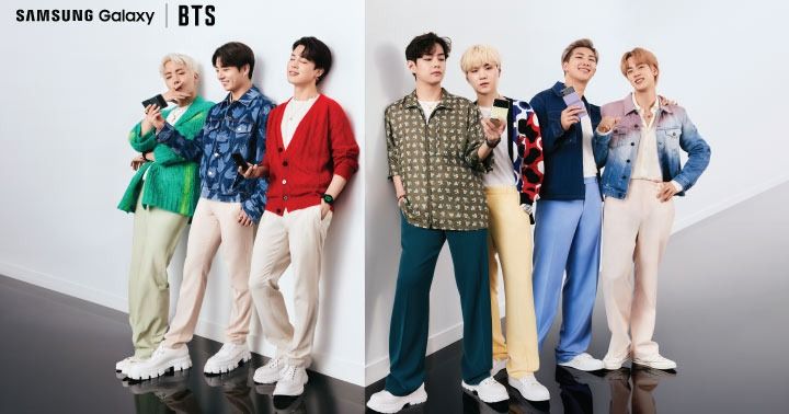 ส่องโฟโต้เซ็ตล่าสุดจาก BTS x Samsung Galaxy Z Fold3 | Flip3 5G