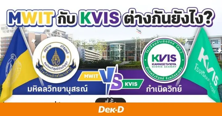 พารู้จัก! โรงเรียนมหิดลวิทยานุสรณ์ (MWIT) และกำเนิดวิทย์ (KVIS) แหล่งรวมพลเด็กเก่งวิทย์-คณิต ของ ...