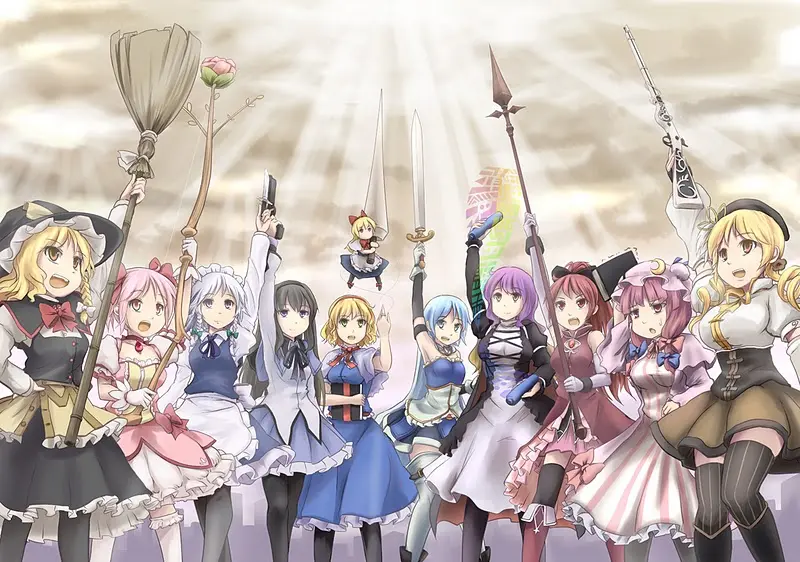 นิยาย [madoka+nanoha+touhou] Doujinshi&Fanfic crossover : Dek-D.com ...