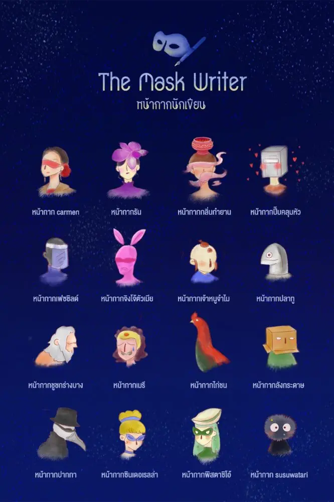 นิยาย The Mask Writer หน้ากากนักเขียน : Dek-D.com - Writer