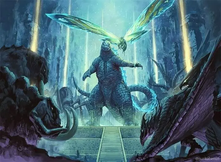 นิยาย godzilla and the friend the world of throne (ก็อตซิลล่าและผอง ...