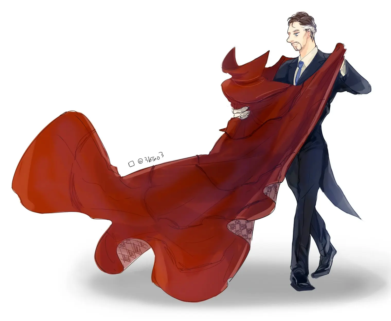 นิยาย [Marvel] [EverStrange] เอเวอร์เรตต์ รอส VS ผ้าคลุมเวทย์มนต์ : Dek ...